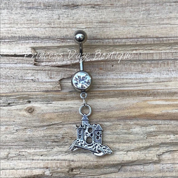 Jewelry | Spooky Castle Belly Button Ring | Poshmark
